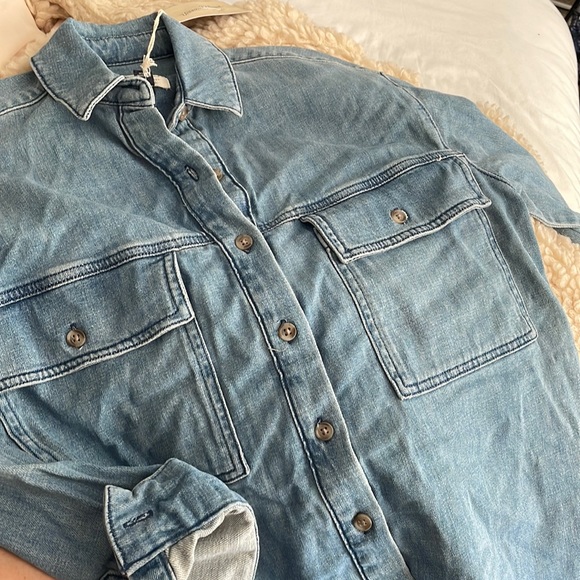 Universal Thread | Dresses | Nwts Universal Thread Denim Shirt Dress ...
